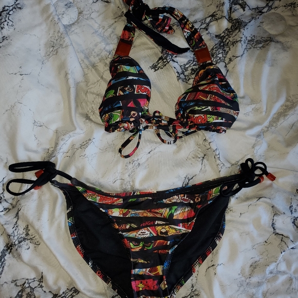 Target | Swim | Comic Strip Bikini | Poshmark